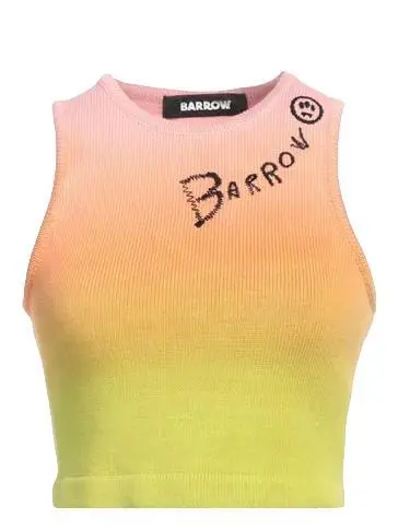 BARROW Tie-dyed Knit Crop Top - Pink