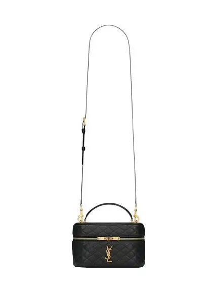 Saint Laurent Gaby Vanity Bag - Black