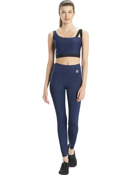 Natori Solstice Asymmetrical Cropped Cami - Black