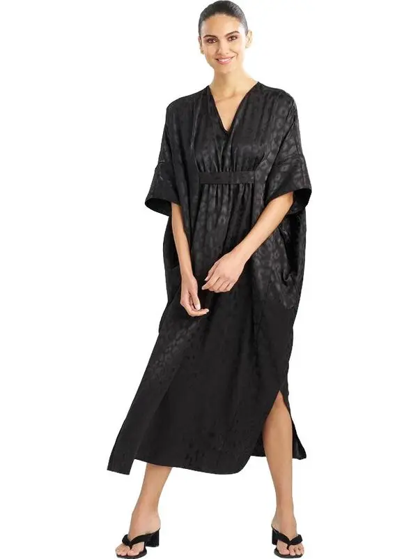 Natori Decadence Caftan - Black