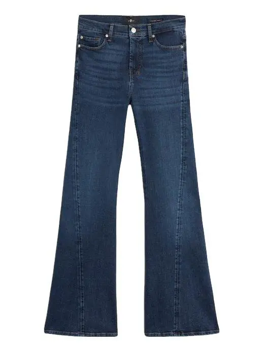 7 For All Mankind Slim Illusion Twisted Seam Tailorless Dojo - Denim