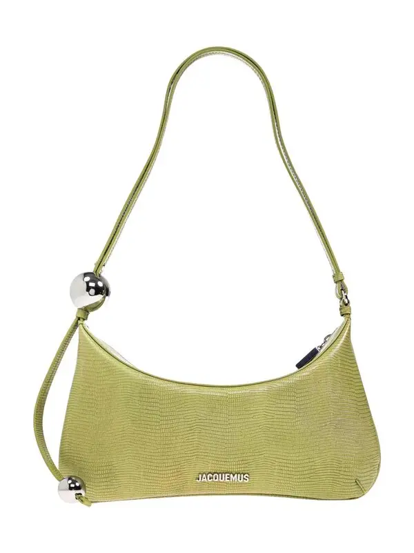 Jacquemus The Large Bisou Shoulder Bag - Green