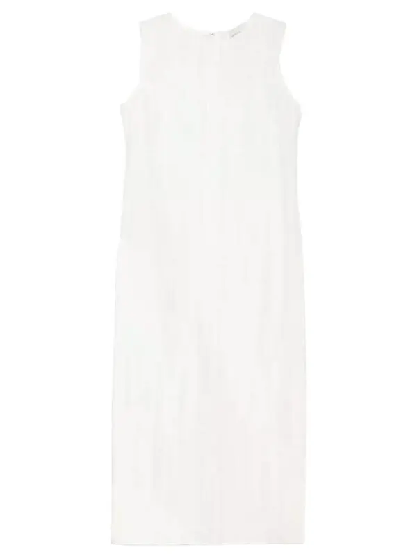 Loulou De Saison Loulou'minga Midi Dress - White
