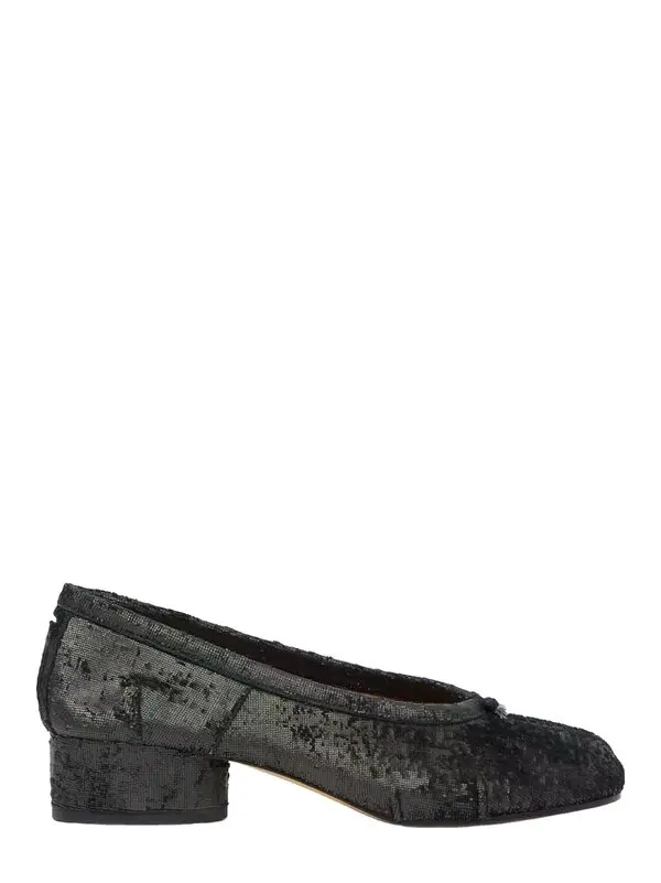 MAISON MARGIELA 30mm Tabi Ballerinas - Black