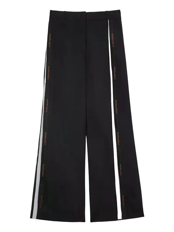 Ports 1961 Stripe Tailored Trousers - Black
