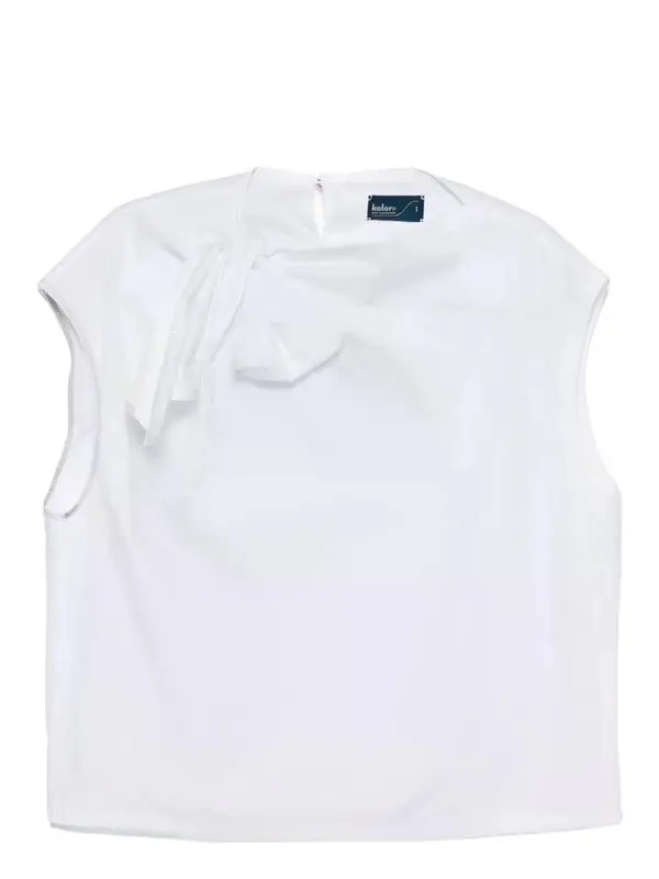 Kolor Cotton Top - White