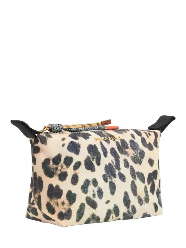Bimba Y Lola Leopard-print Pouch - Neutrals