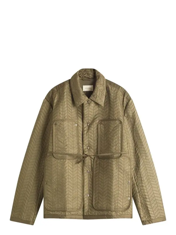 CRAIG GREEN Quilted Worker Jacket - Green