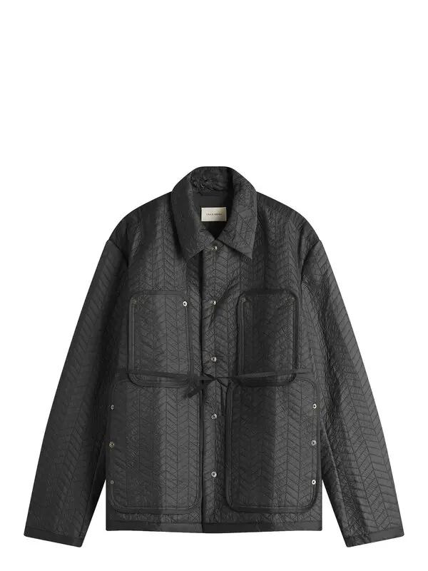 CRAIG GREEN Quilted Worker Jacket - Black