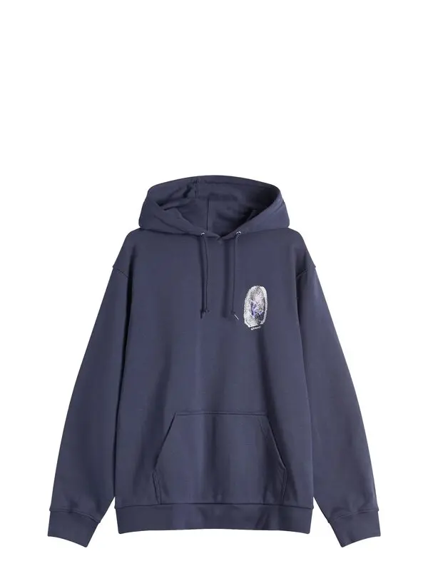 Gramicci Thumbprint Hooded Sweatshirt - Navy
