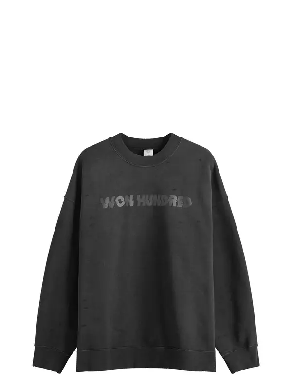 WON HUNDRED Jalen Crewneck Sweatshirt - Washed Black