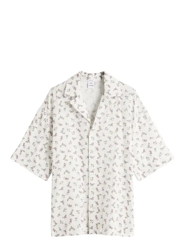 WON HUNDRED Desmond Flower Vacation Shirt - White Flower