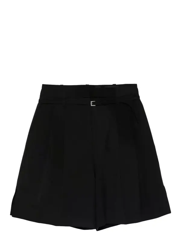 BOSS Pleated Shorts - Black
