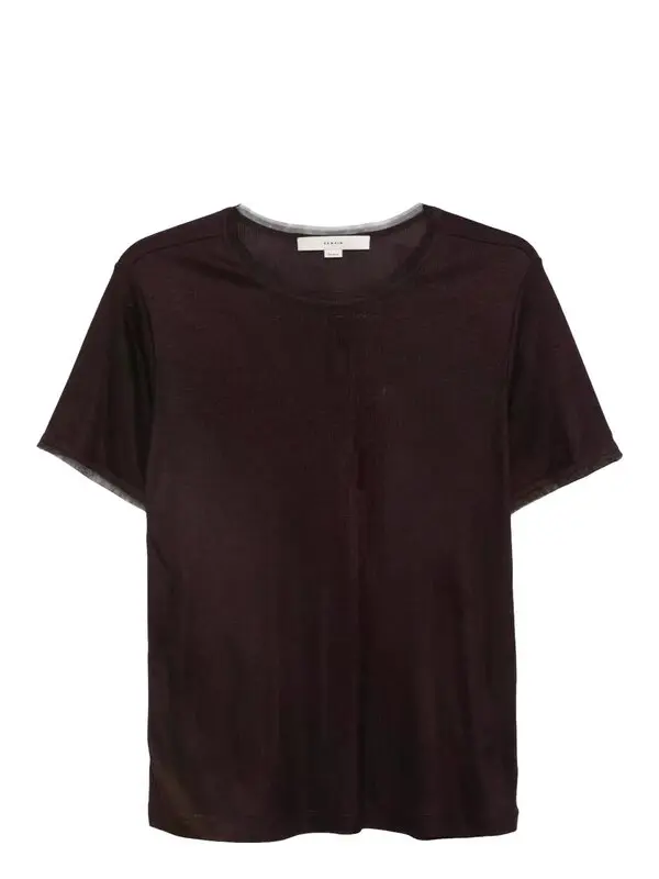 Remain Birger Christensen Noamel T-shirt - Brown