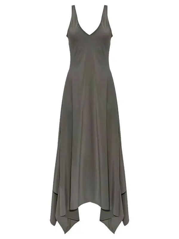Ami Virgin Wool Dress - Grey