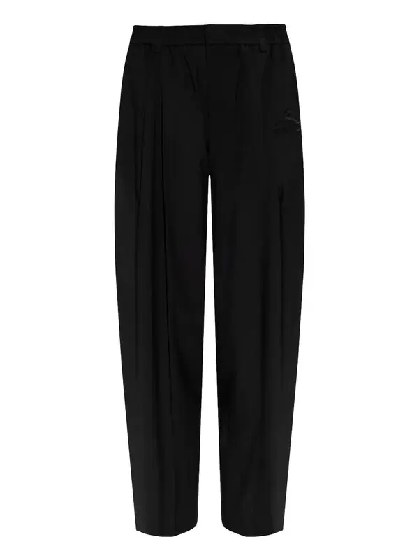Alexander Wang Elasticated-waist Tailored Trousers - Black