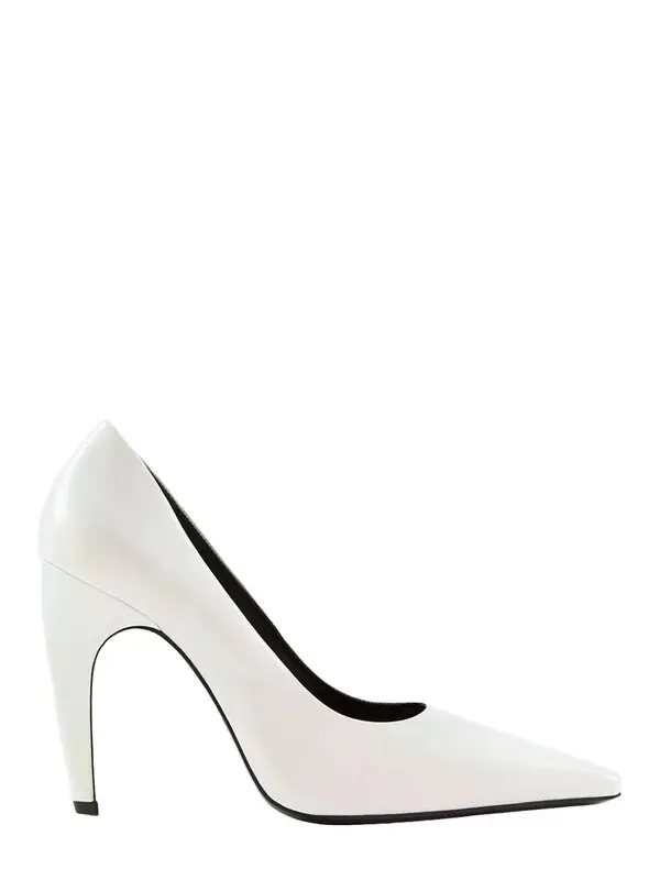 JUDE 105mm Fame Pumps - White