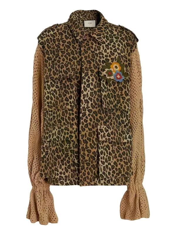 TU LIZÉ Leopard-print Jacket - Brown
