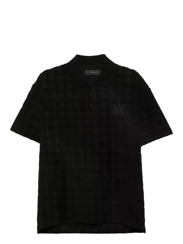 Amiri Ma Quad Polo Shirt - Black