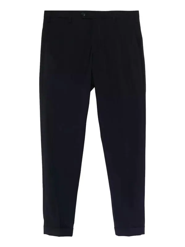 BRIGLIA 1949 Tapered Trousers - Blue