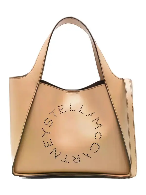 Stella McCartney Logo Tote - Neutrals