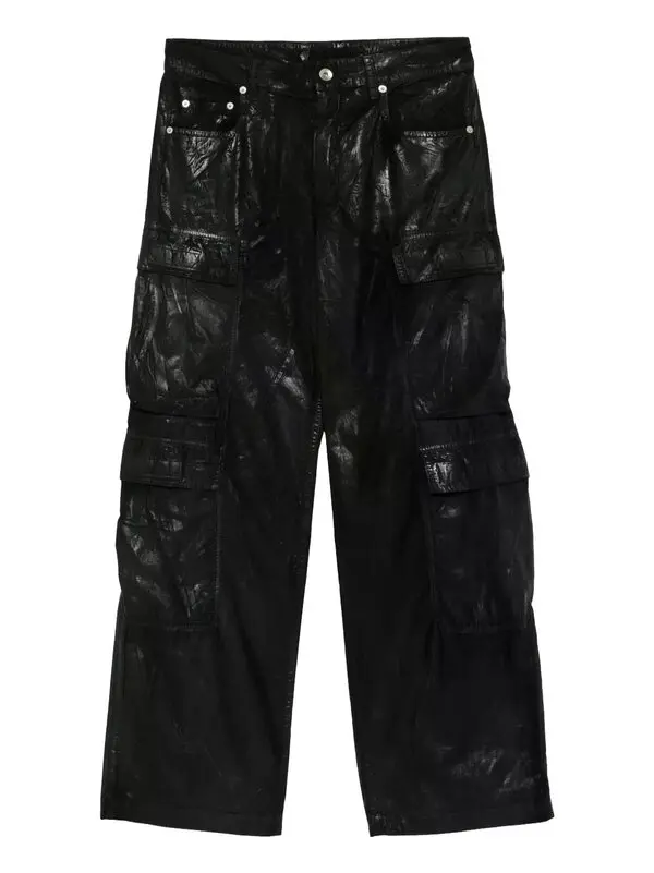 Rick Owens Double Cargo Jeans - 09 Black