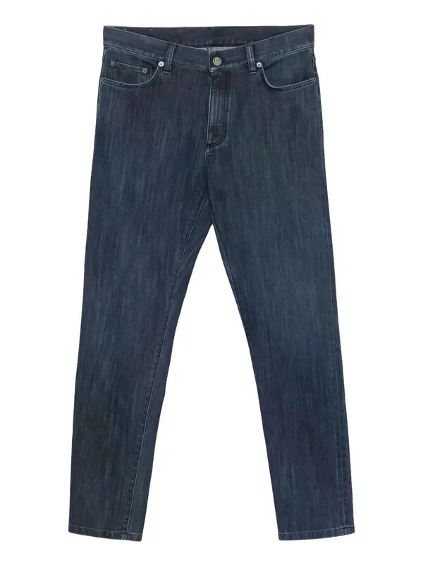 Zegna Straight Leg Jeans - Blue