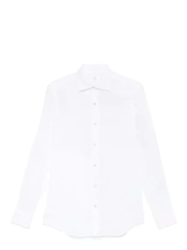 FINAMORE 1925 Linen Shirt - White