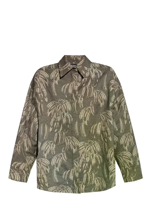 Jacquemus Banana-jacquard Shirt - Grey