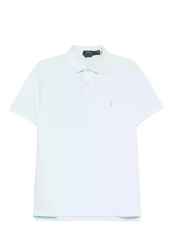 Polo Ralph Lauren Polo Poney-embroidered Polo Shirt - Blue
