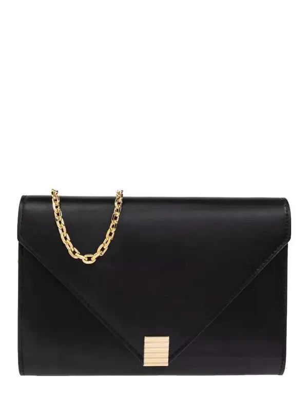 LANVIN Leather Cross Body Bag - Black