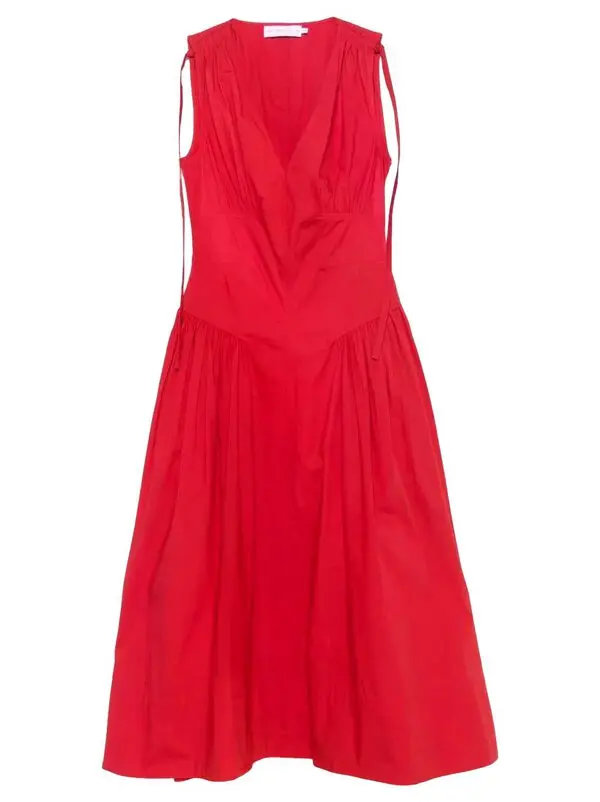 Proenza Schouler Clayton Midi Dress - Red