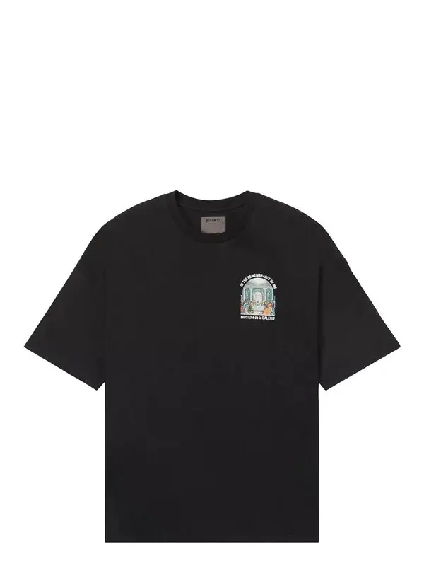 MUSIUM DIV. Cotton T-shirt - Black