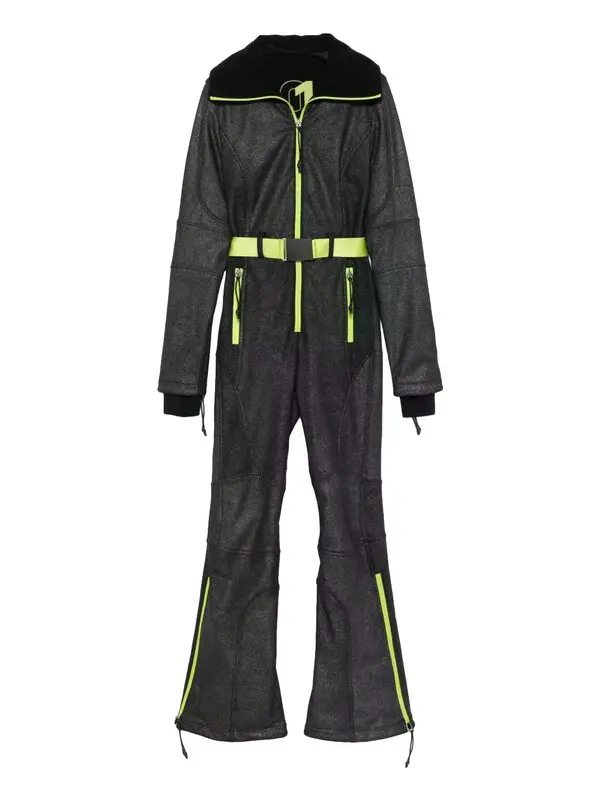 Khrisjoy Glitter Ski Suit - Black