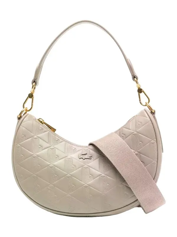 Lacoste Maheki Half Moon Crossbody Bag - Neutrals