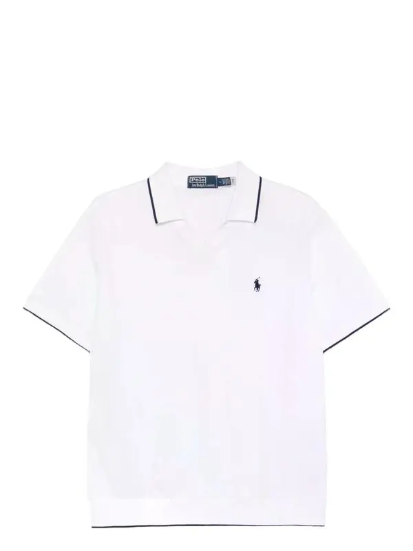 Polo Ralph Lauren Polo Poney-embroidered T-shirt - White