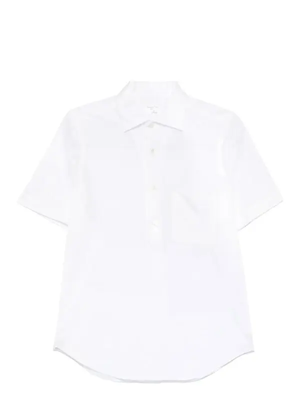 FINAMORE 1925 Cotton Polo Shirt - White
