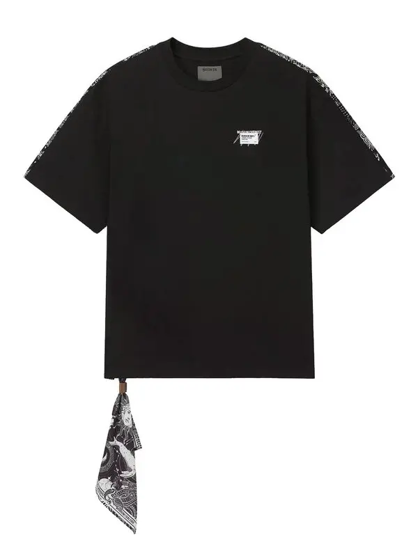 MUSIUM DIV. Cotton T-shirt - Black