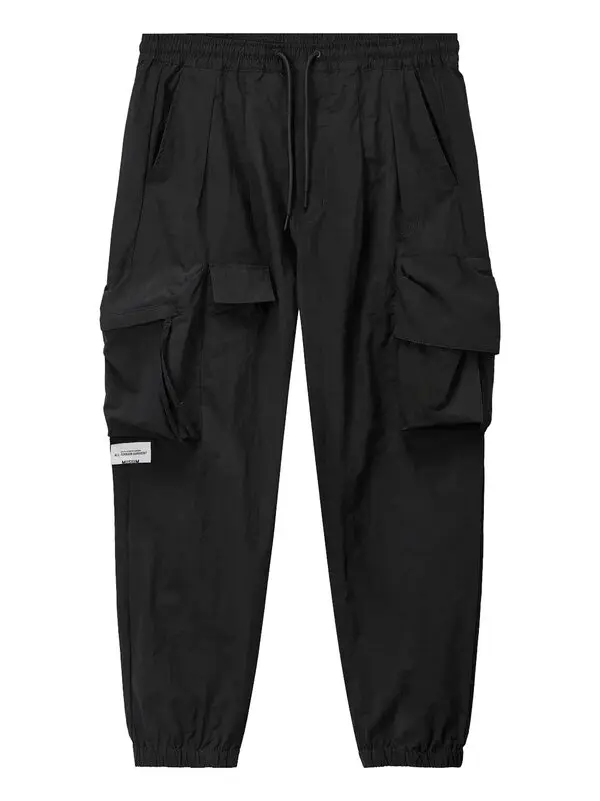 MUSIUM DIV. Logo-patch Track Pants - Black