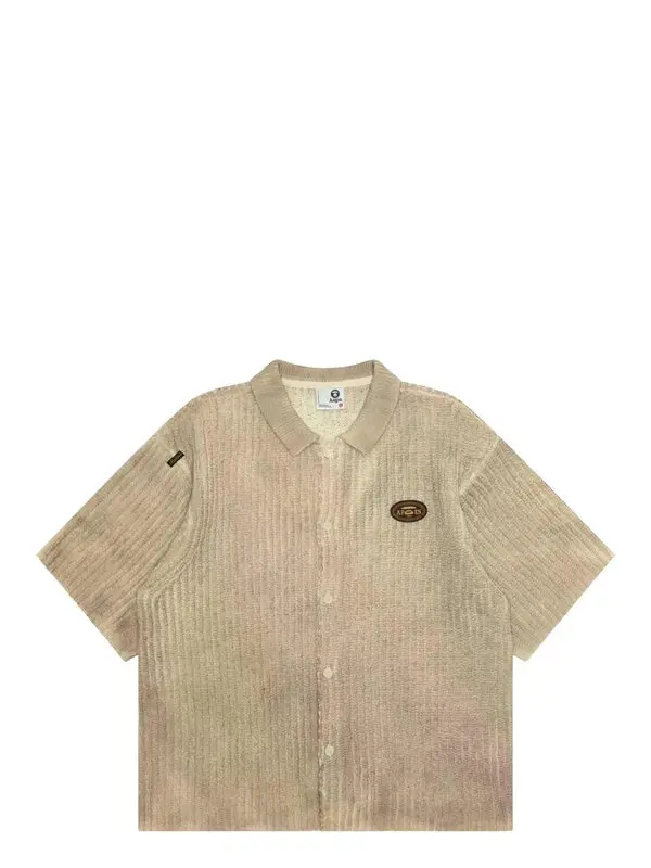 AAPE BY *A BATHING APE® Cotton-blend Shirt - Neutrals