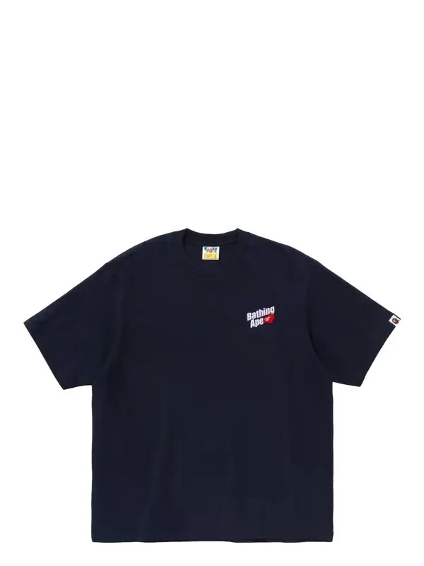 A BATHING APE Cotton T-shirt - Black
