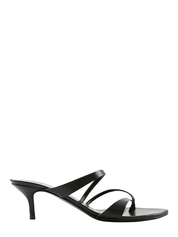 JUDE 60mm Heath Sandals - Black