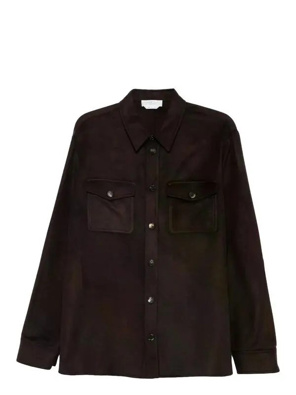 Gabriela Hearst Lucas Shirt - Brown