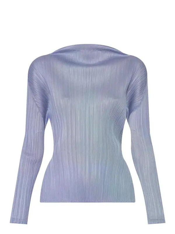 Issey Miyake Monthly Colors: February Blouse - Blue