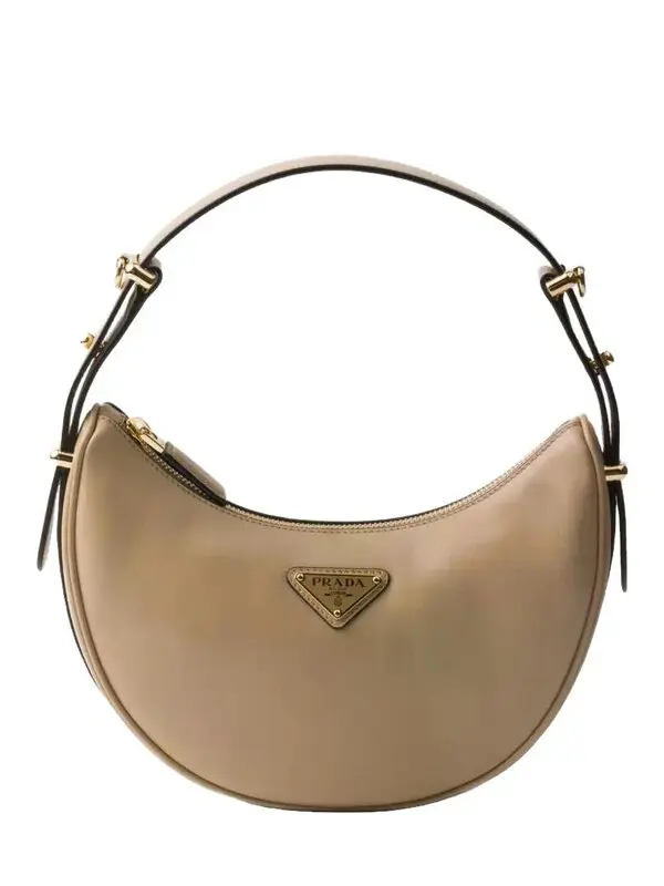 Prada Arqué Shoulder Bag - Neutrals