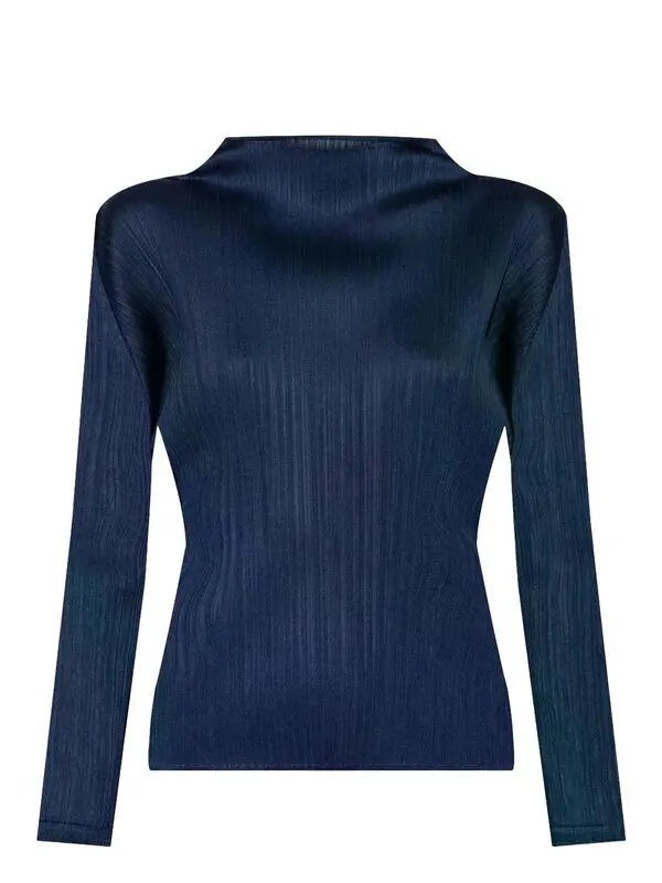 Issey Miyake February Blouse - Blue