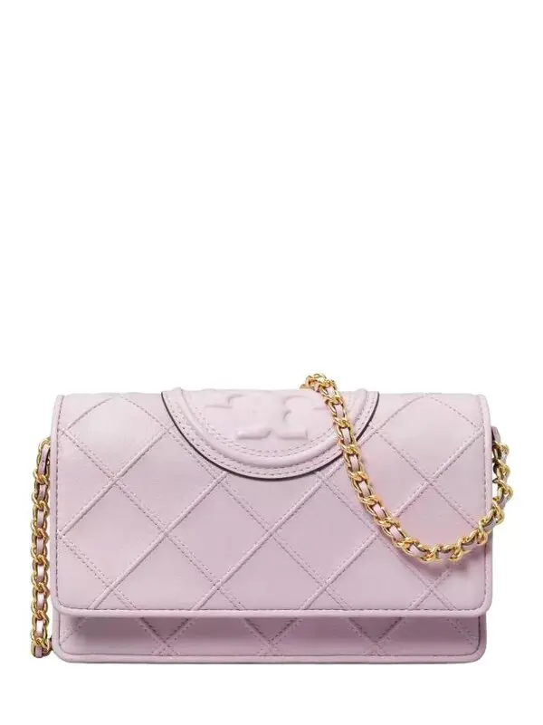 Tory Burch Fleming Crossbody Bag - Purple