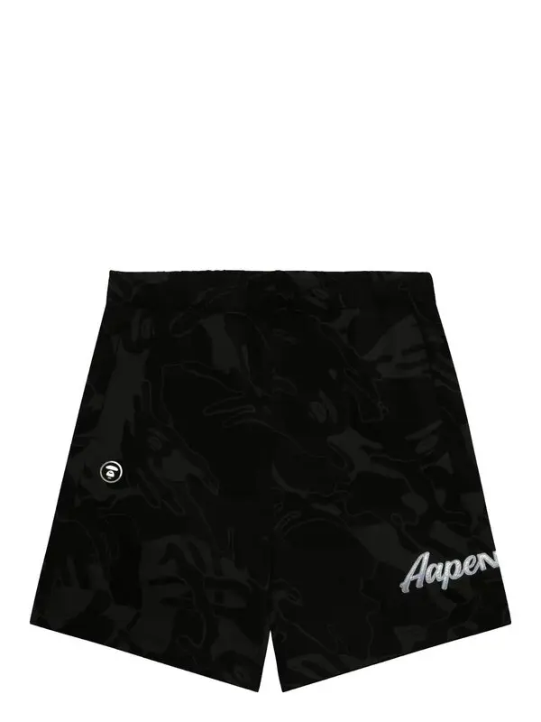 AAPE BY *A BATHING APE® Cotton-blend Shorts - Black