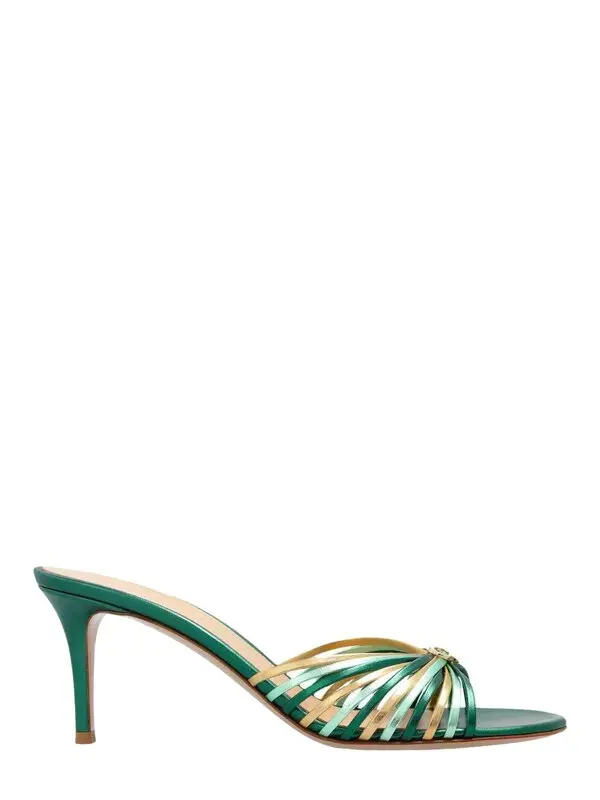 GIANVITO ROSSI 70mm Vyna Sandals - Green