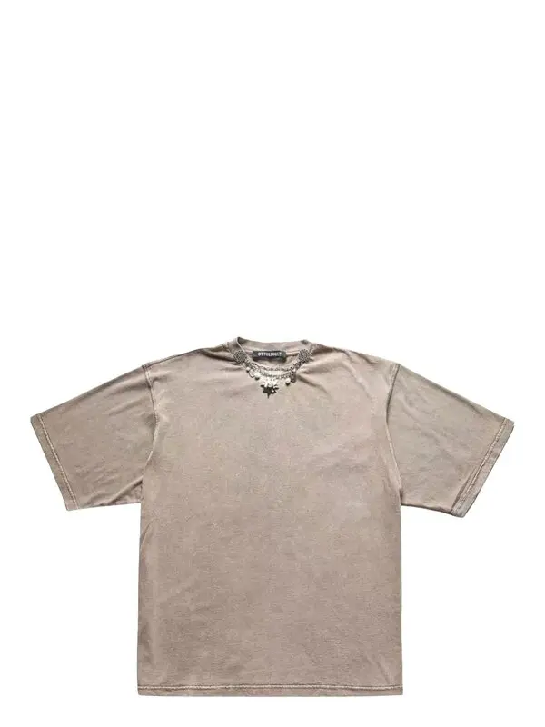 Ottolinger Charm-detail T-shirt - Brown